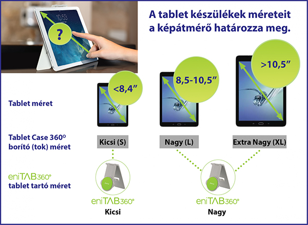 Filofax Tablet Case borító nagy Microfiber Zip piros